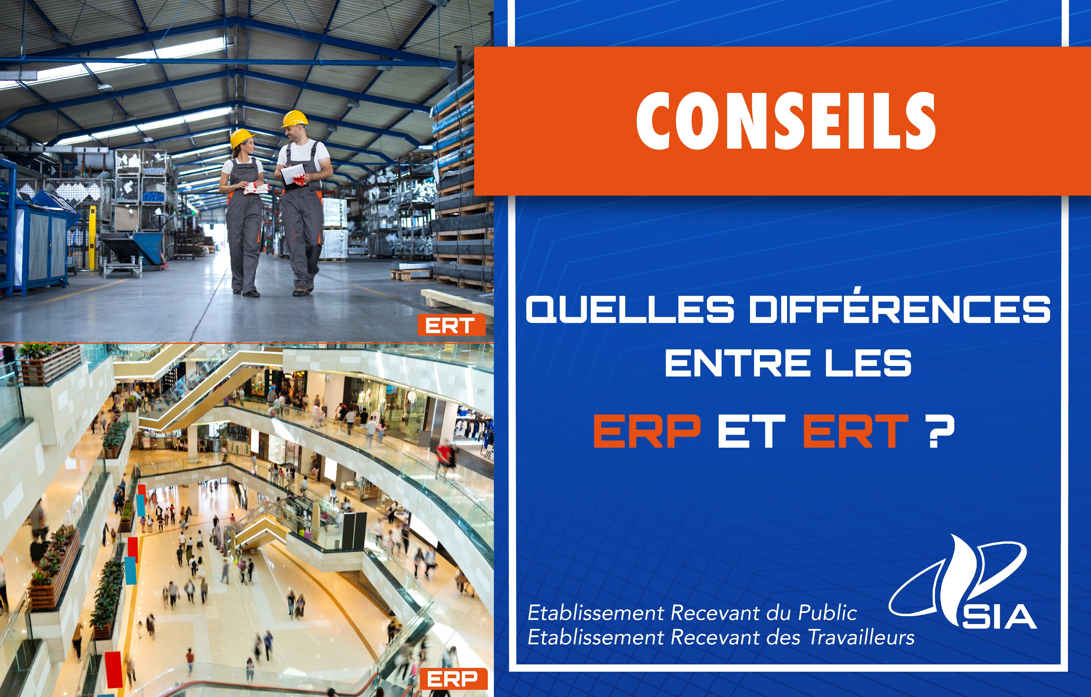 Quelles différences entre les ERP et ERT ? | SIA Service